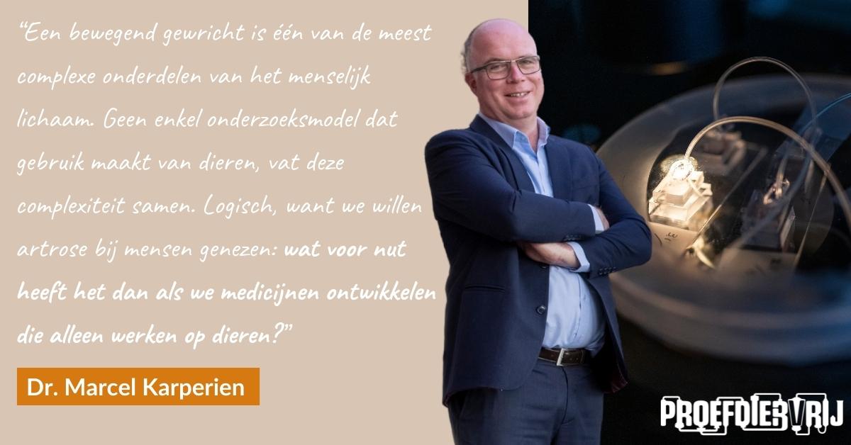 Strijden tegen artrose met proefdiervrij onderzoek - Proefdiervrij